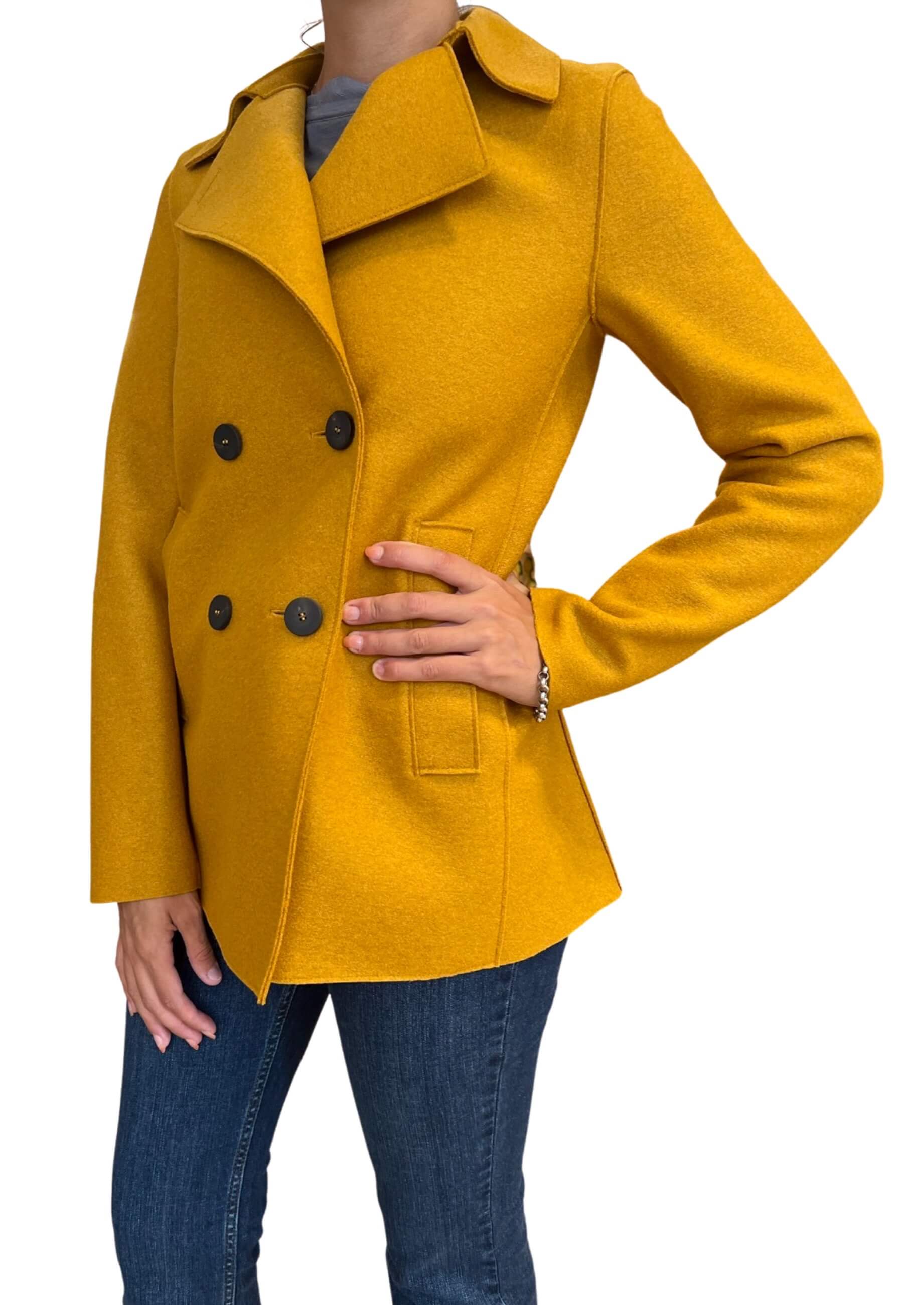 Chaqueton Harris Wharf London Mustard buttons – ilbacodaseta